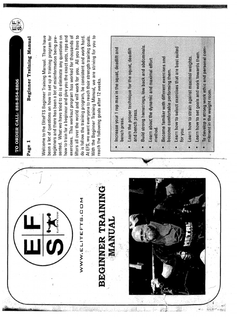 EFS Beginner Manual | PDF