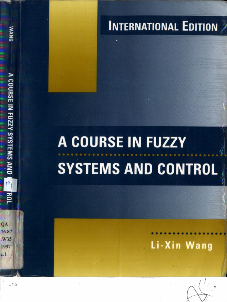 A Course in Fuzzy Systems and Control | PDF | Fuzzy Logic | Control Theory