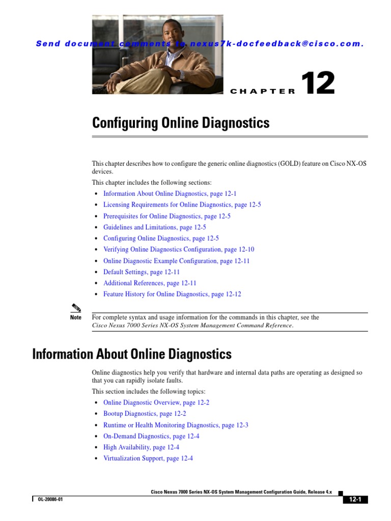 Configuring Online Diagnostics | PDF | Booting | Online And Offline