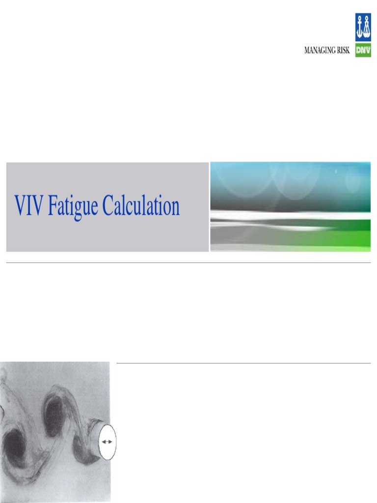 VIV Fatigue Life Calculation Guide | PDF
