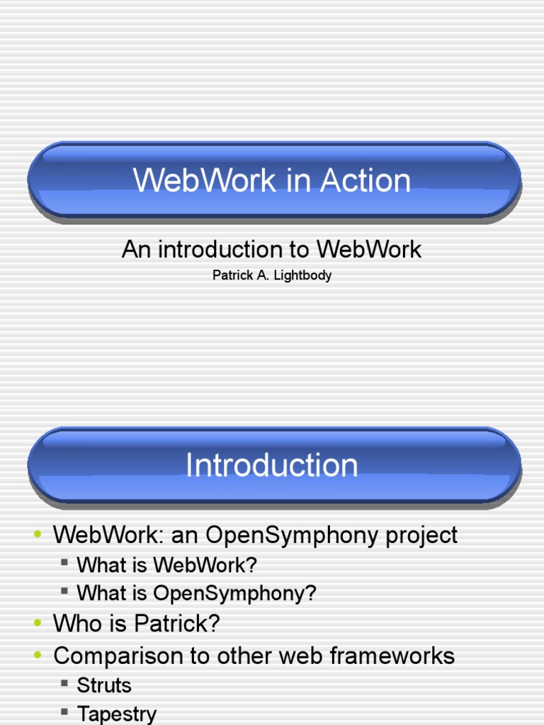 Webwork in Action: An Introduction To Webwork | Download Free PDF ...