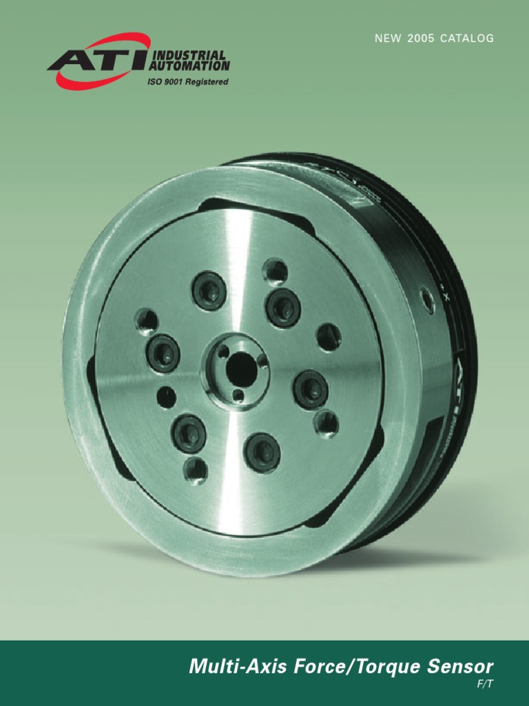 ATI FT Sensor Catalog 2005 | PDF | Data Acquisition | Electrical Connector