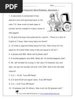 Worksheet 1 Speed Distance and Time | PDF | Speed | Mechanics