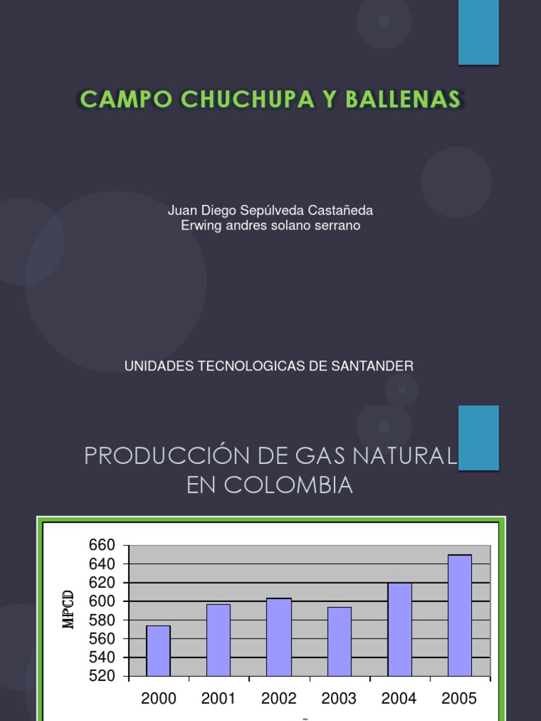 Chuchupa y Ballenas | PDF | Geología | Energía y recursos
