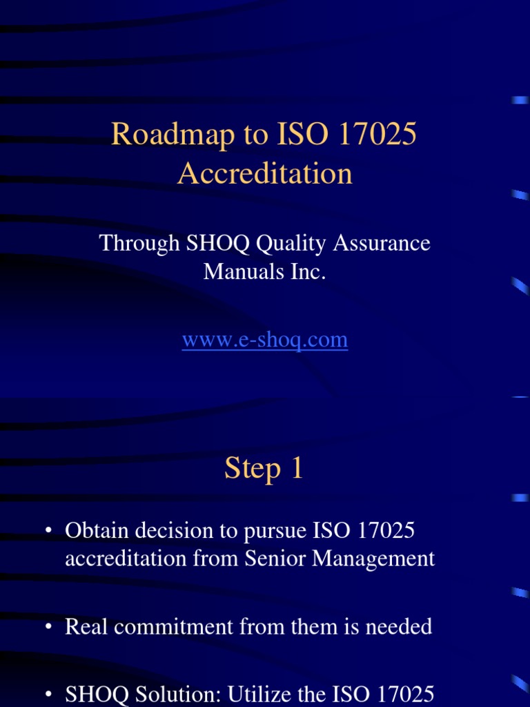 ISO 17025 Accreditation Roadmap | PDF | Business