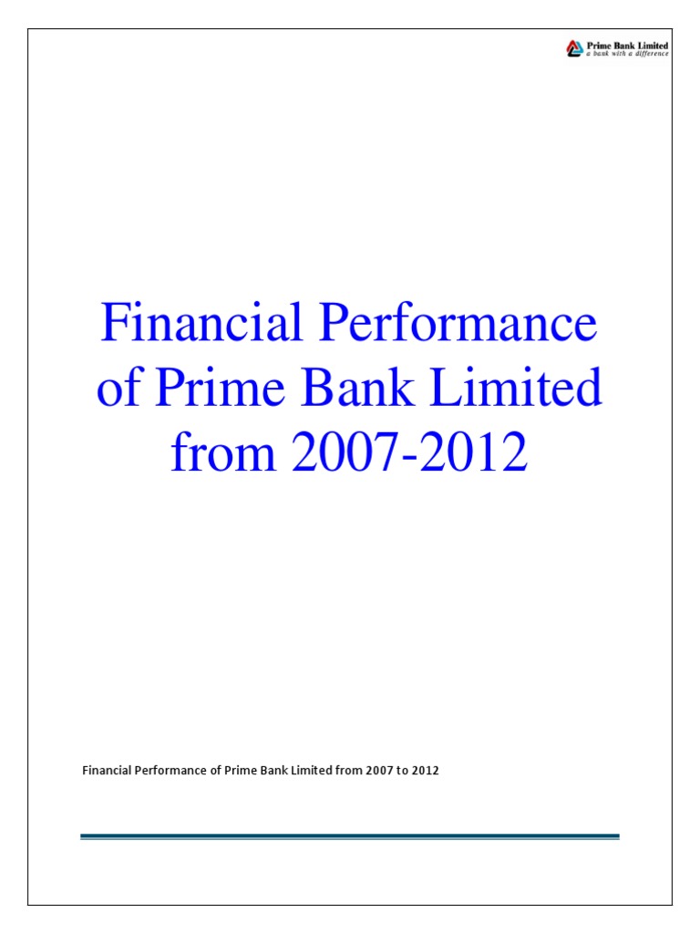 Prime Bank LTD Ratio Analysis | PDF | Market Liquidity | Return On Equity