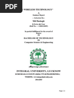 iot using Arduino report (Tushar) | PDF | Internet Of Things | Computer Network