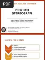 Pertemuan 11 Pengukuran Struktur Geologi Dan Stereografis | PDF