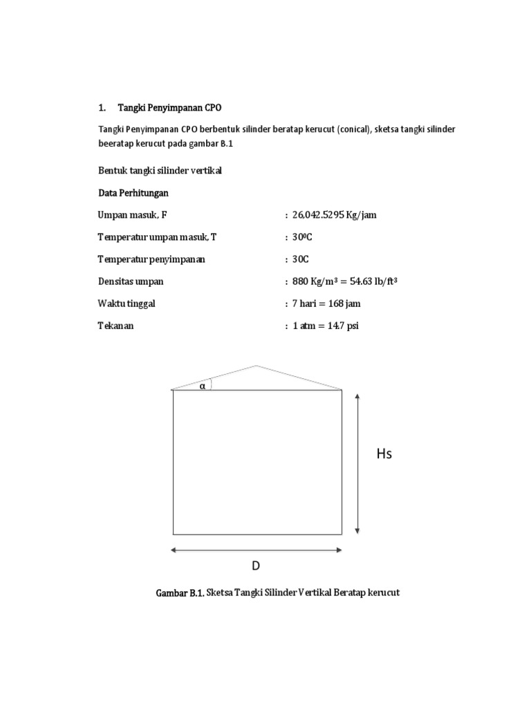 Tangki CPO | PDF | Metode & Bahan Ajar | Sains & Matematika