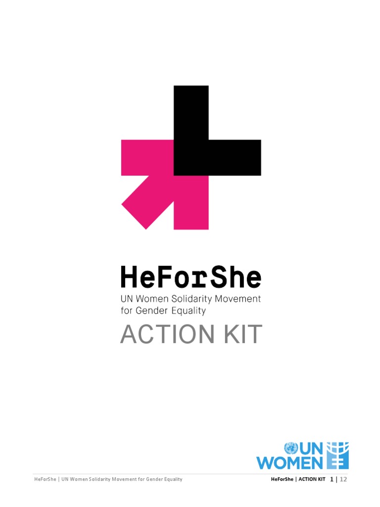 HeForShe ActionKit English | PDF | Gender Equality | Gender Studies