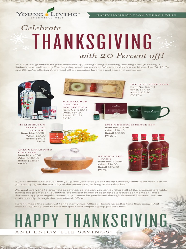 Thanksgiving Week Flyer | PDF | Cooking, Food & Wine | Home & Garden