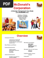 McDonald's Operations Strategy Case Study | PDF | Mc Donald's | Fast ...