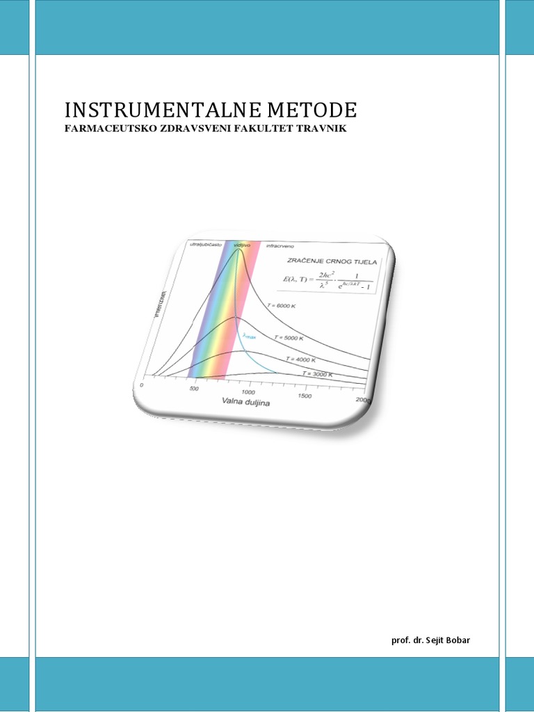 Interna Skripta - Instrumentalne Metode | PDF