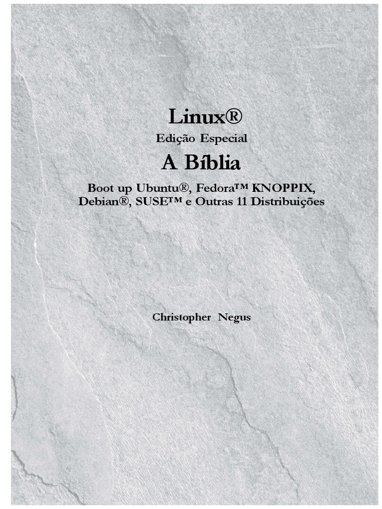 Biblia Linux | PDF | Linux | Distribuição Linux