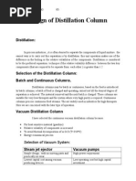 Packed Column Design | PDF | Distillation | Pressure