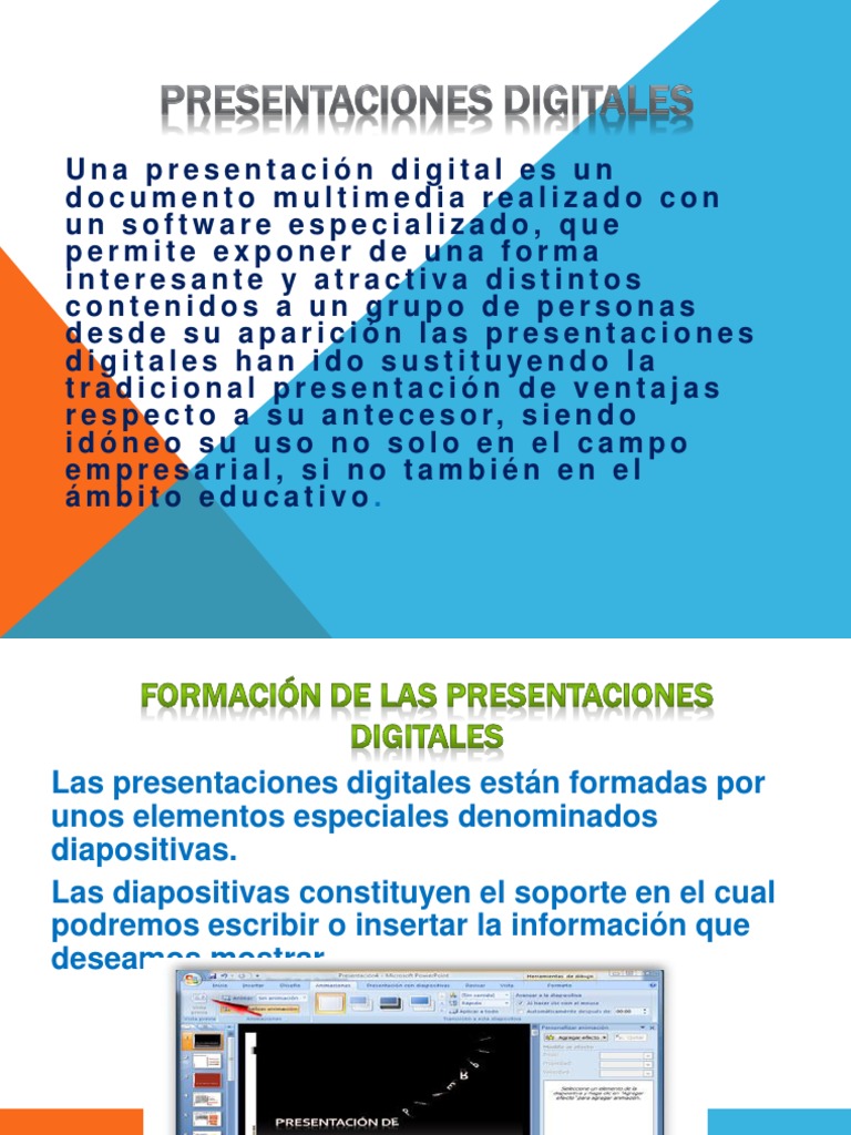 Presentaciones Digitales | PDF