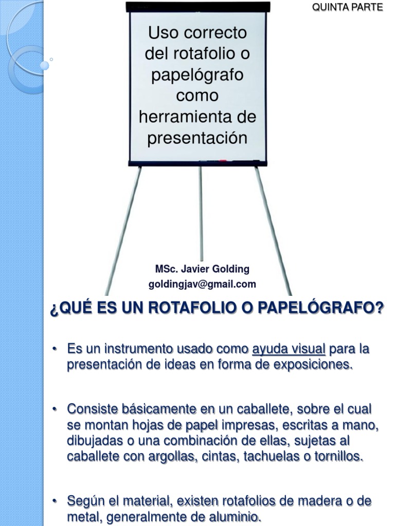 Uso Rotafolio | PDF | Aluminio | Herramientas