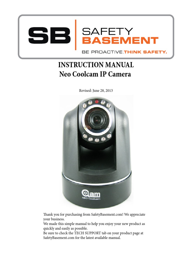 Manual Câmera Neocam | PDF | Wi Fi | Computer Network
