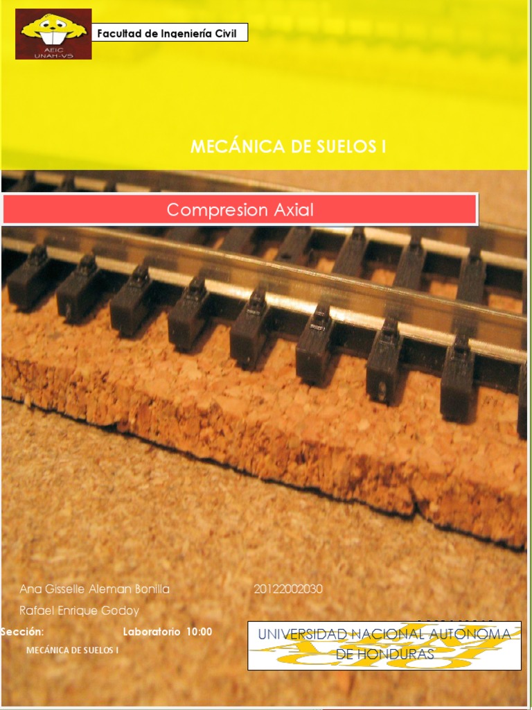 Compresion Axial Suelosa | PDF | Fundación (Ingeniería) | Fricción