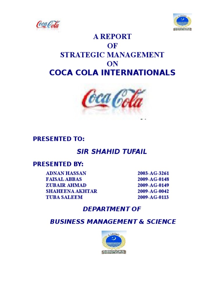 Coca Cola Case Study | PDF
