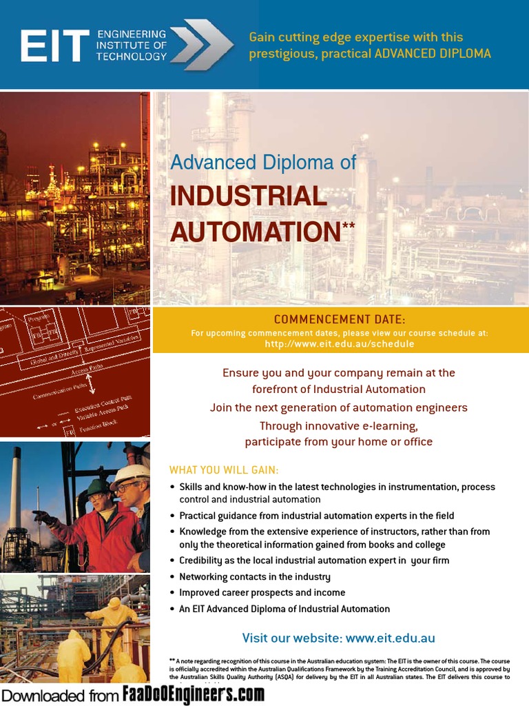Industrial Automation 1.pdf | Automation | Educational Technology