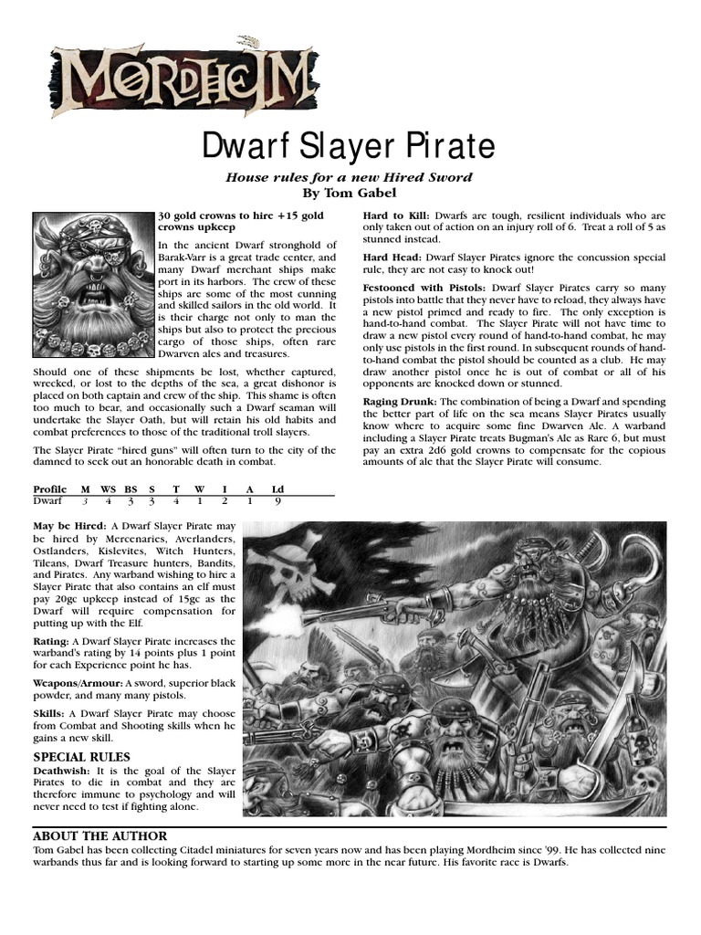 Mordheim | PDF