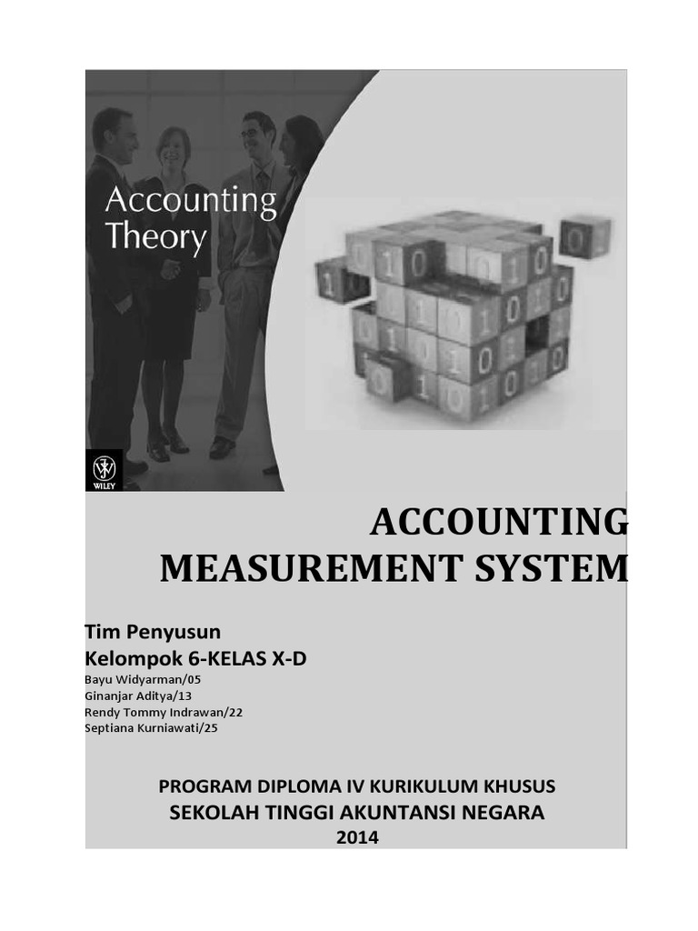Accounting Measurement System | PDF