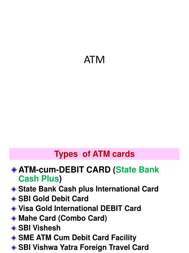 Atm Po Admin | PDF | Debit Card | Automated Teller Machine