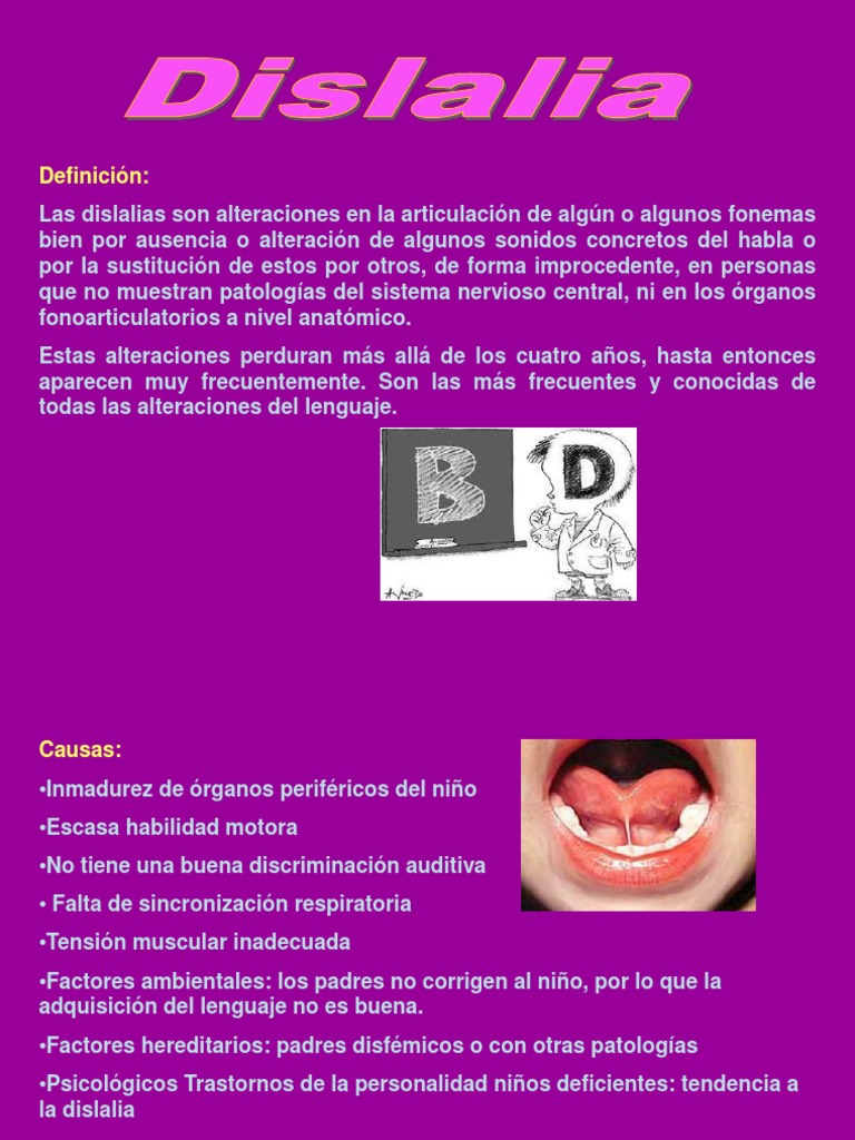 Dislalia, Qué Es, Tipos Y Tratamiento – HWDYNP