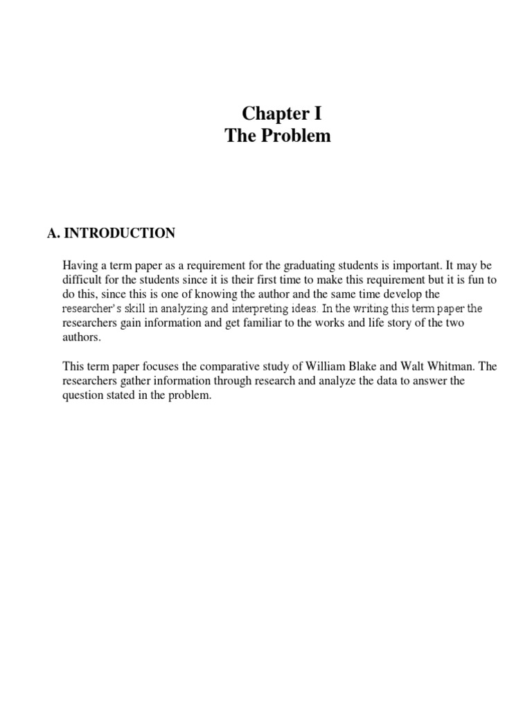 Comparative Study: Blake vs Whitman | PDF | William Blake | Walt Whitman