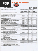 Debonairs Pizza Menu April 2025 | PDF | Pizza | Sauce