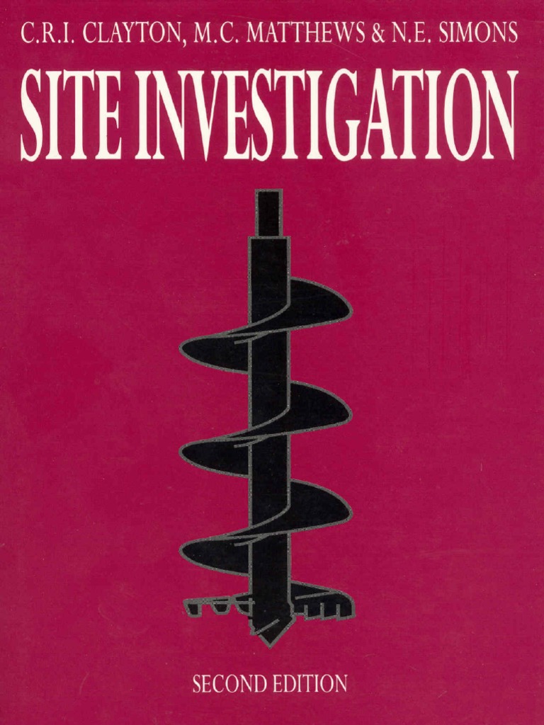 Site Investigation PDF | PDF