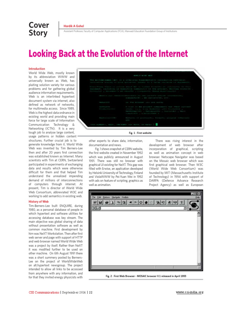Evolution of the World Wide Web | PDF | Web Browser | Semantic Web