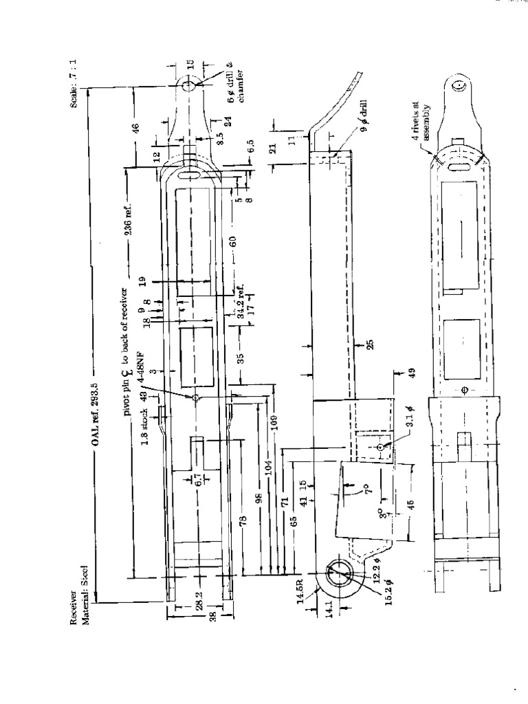 PPSH41 Assault Rifle Blueprint