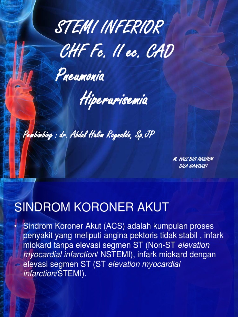 Lapkas Stemi Killip II | PDF