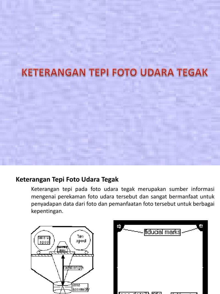 Keterangan Tepi Foto Udara | PDF