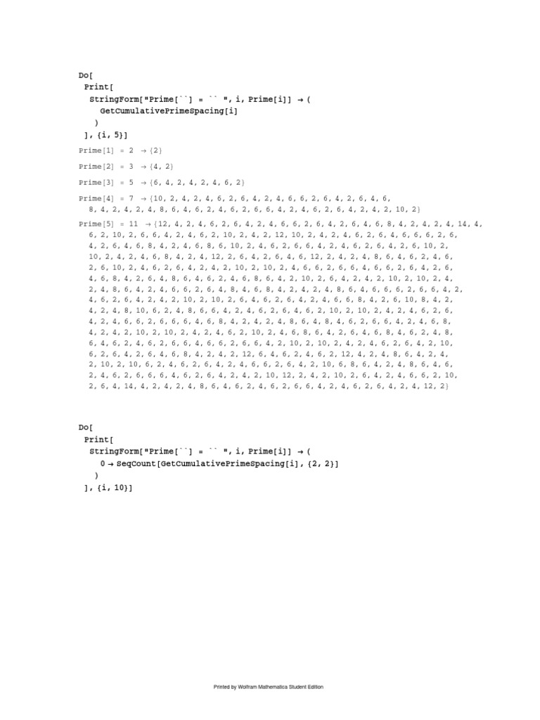 Prime Gaps Analysis | PDF