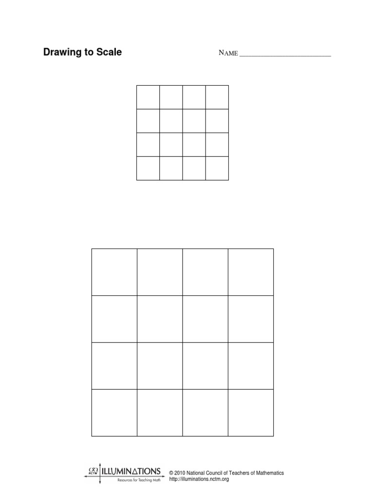 Drawing Scale Practice | PDF
