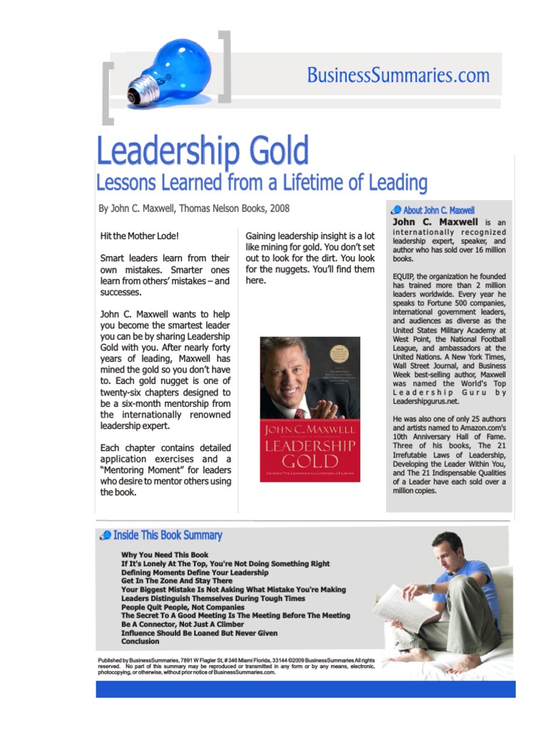Leadership Gold | PDF