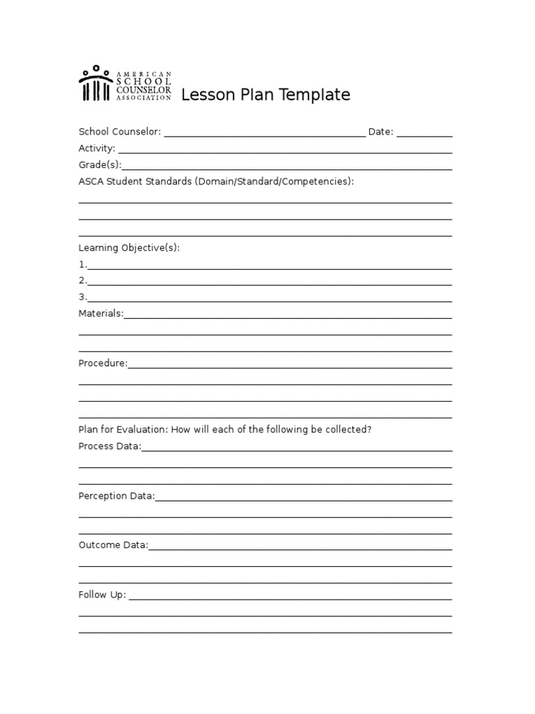 Lessonplan | PDF