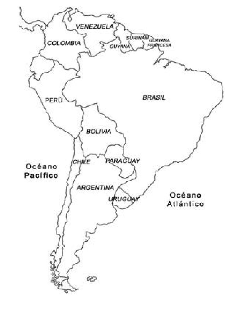 Mapa de Sudamerica | PDF