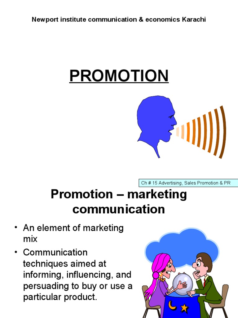 Promotion | PDF | Promotion (Marketing) | Advertising