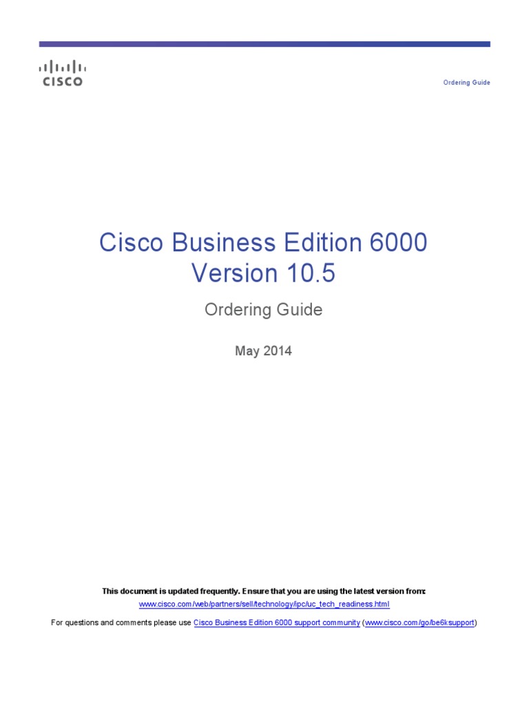 Be 6000 PDF | PDF | Instant Messaging | Cisco Systems