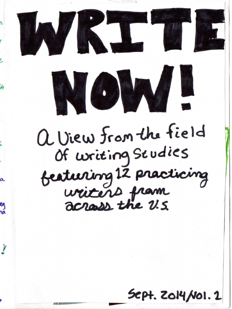 Write Now Vol 1 | PDF