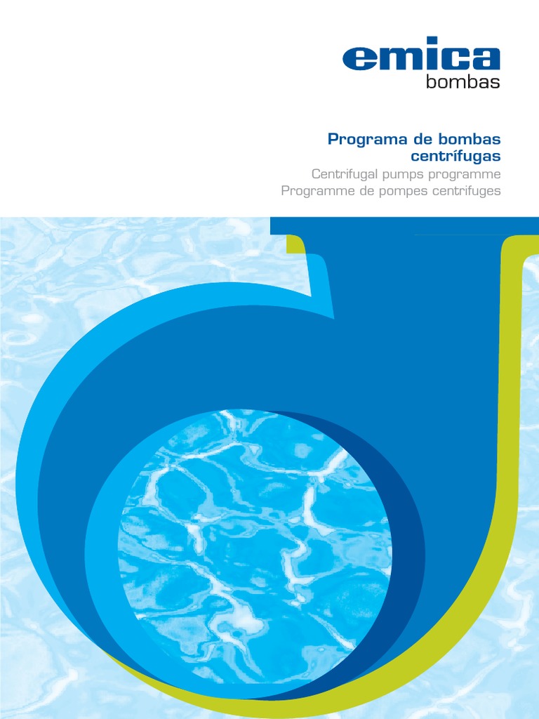 Catalogo Bombas Emica PDF | PDF | Turbomaquinaria | Equipo de laboratorio