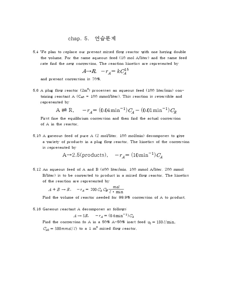 ch5 Problems Solution PDF | PDF