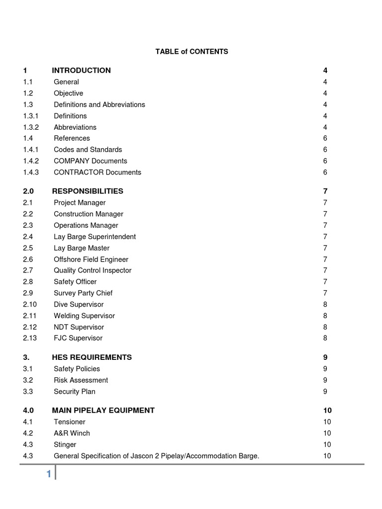 Pipelay Procedure Revised | PDF | Anchor | Buckling