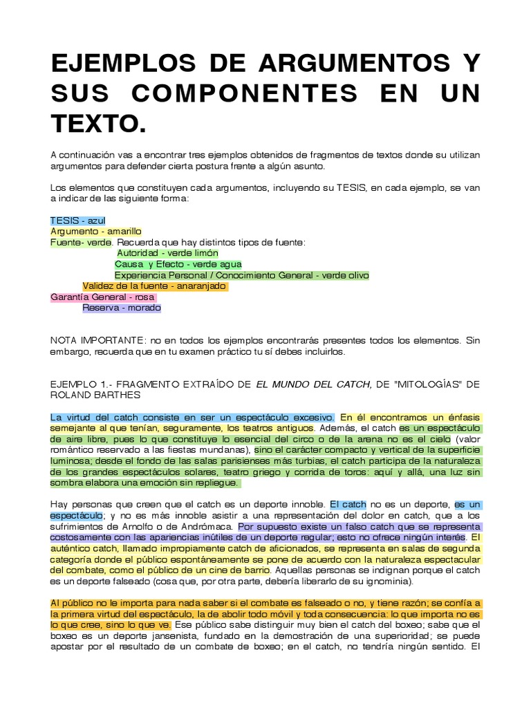 Ejemplos Argumentos | El príncipe | Razón
