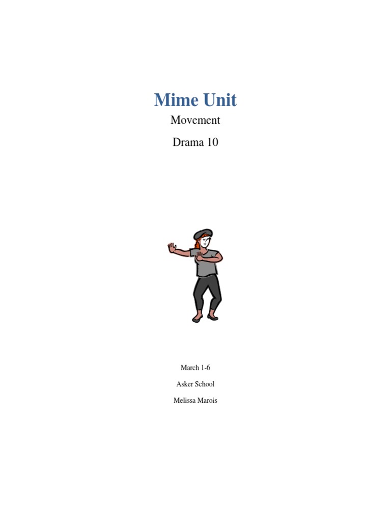 Mimiek | Download Free PDF | Improvisational Theatre | Commedia Dell'arte