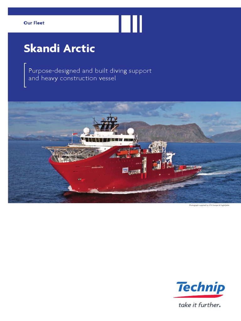 Skandi Arctic | PDF | Crane (Machine) | Underwater Diving